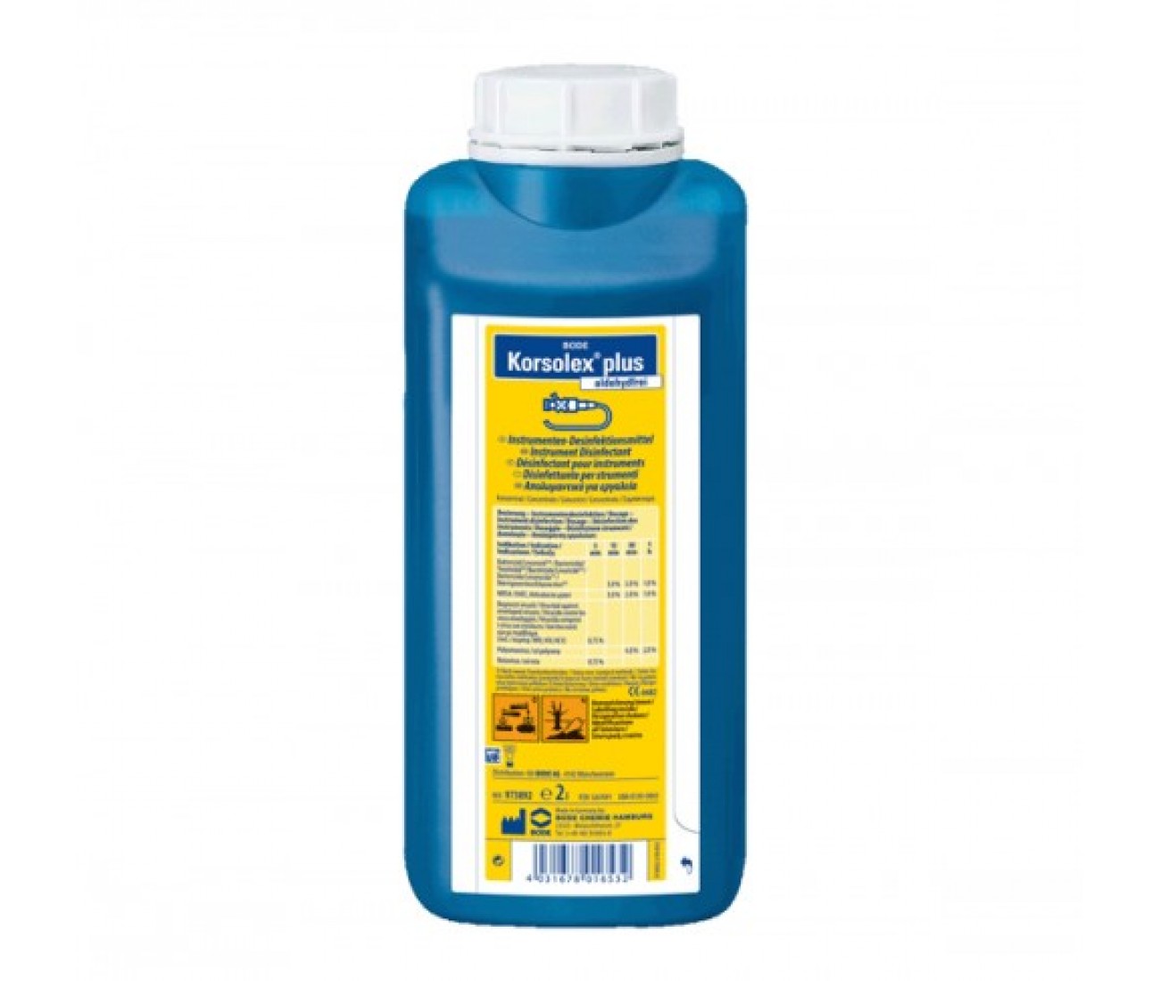 Korsolex plus, Instrument Disinfectant 2 litres